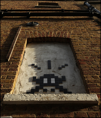 Invader London Invasion - art of the state archive