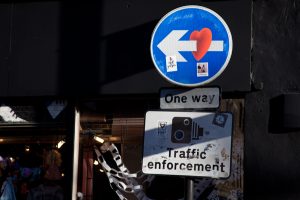 Clet Abraham street art - Art of the State