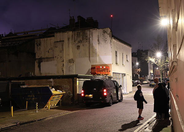 Banksy returns with a seasonal message in Central London - Art of the State